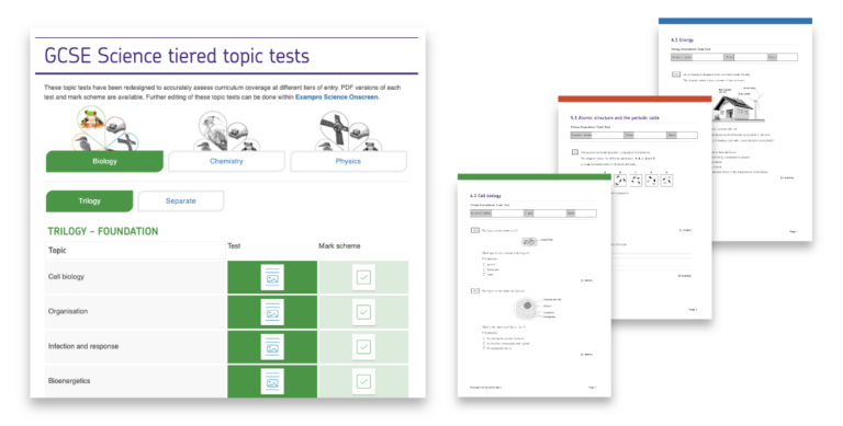 Exampro | Science - Exampro